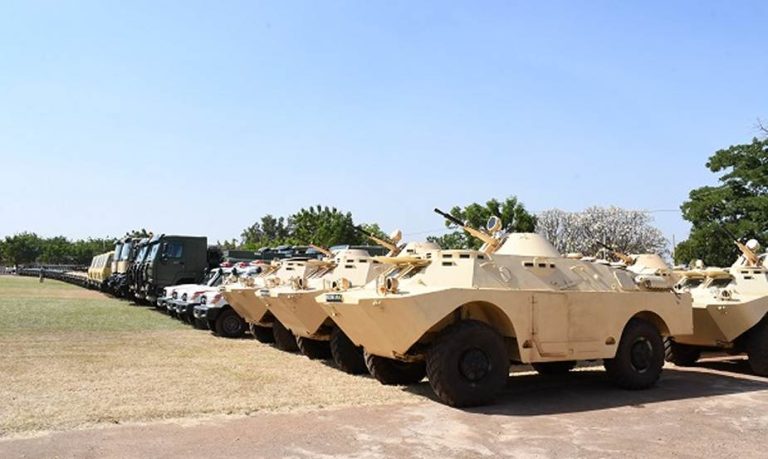 Army of Mali has received tactical and armored vehicles to equip 16 ...